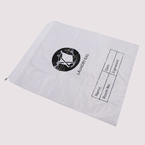 Disposable Laundry Bag With String - STARS Hotel Supplies