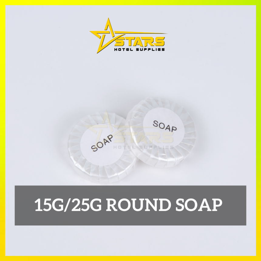 Round Soap 15g/25g - STARS Hotel Supplies